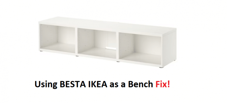 8 Easy Tips For Using BESTA IKEA As A Bench - IKEA Product Reviews