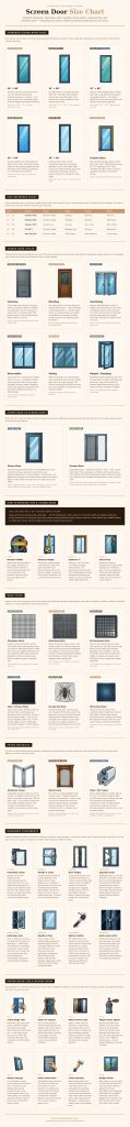 Screen Door Size Chart - MyIKEABedroom